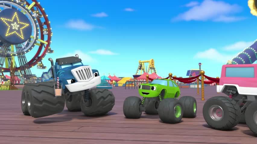 Blaze and the Monster Machines Season 9 Episode 4 The Rocketship Ride ...