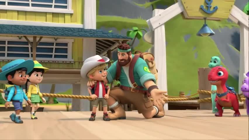 Dino Ranch: Island Explorers Episode 1 Jon and the Giant Croc | Watch ...