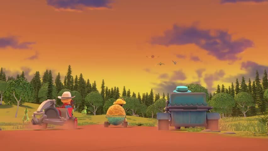 Dino Ranch Season 2 Episode 15 Rockslide Ravine / Flying Colors | Watch ...