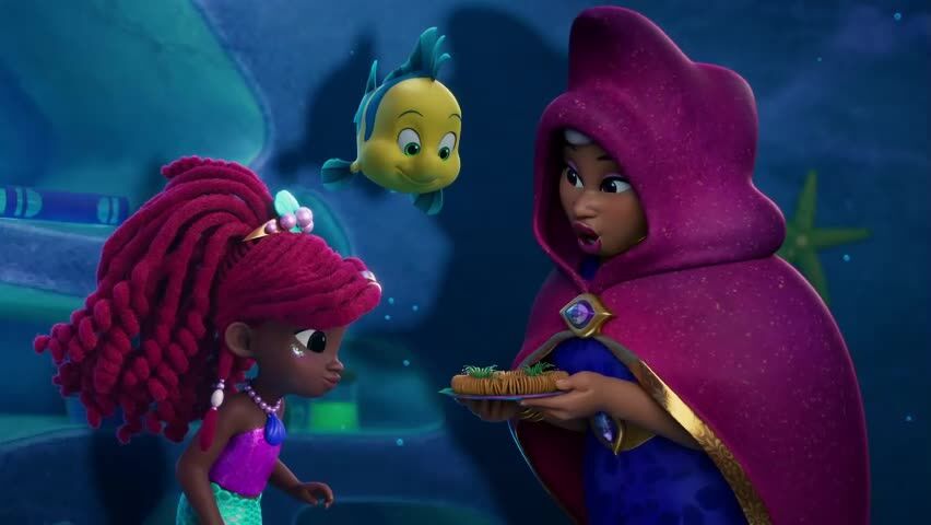 Disney Junior's Ariel Episode 13 La Sirenusca / Substitute Sebastian ...