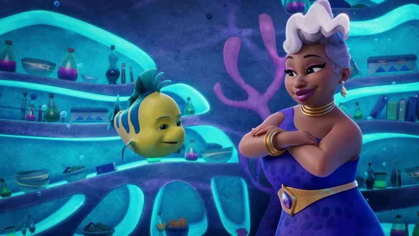 Disney Junior's Ariel Episode 2 Ursula's Magic Camp / Fernie's Notebook ...