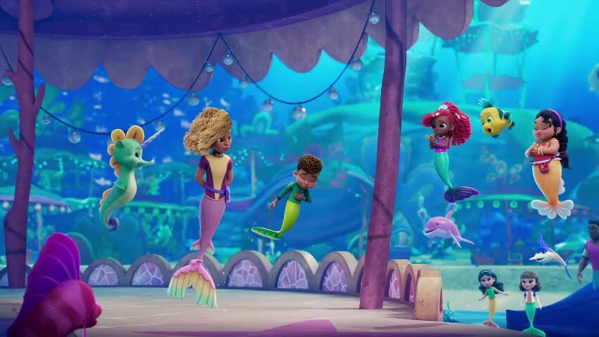 Disney Junior's Ariel Episode 27 Fernie's New Discovery / Grotto of ...