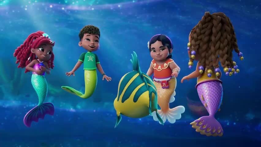 Disney Junior's Ariel Episode 21 Jewels the Winner / Abuelita's Shawl ...