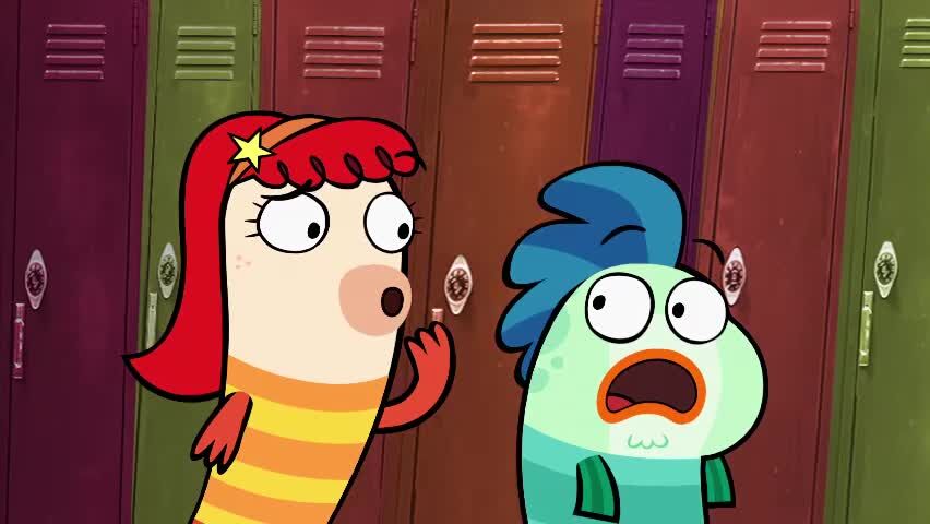 Fish Hooks Season 2 Episode 5 Bea Dates Milo / Break Up Shake Down ...