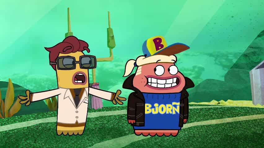 Fish Hooks Season 3 Episode 7 The Brandon Bubble / Jocktopizza | WCO ...