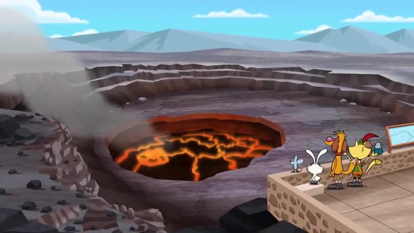 Nature Cat Season 2 Episode 9 – Tally Ho, A Volcano/No Rest for the ...