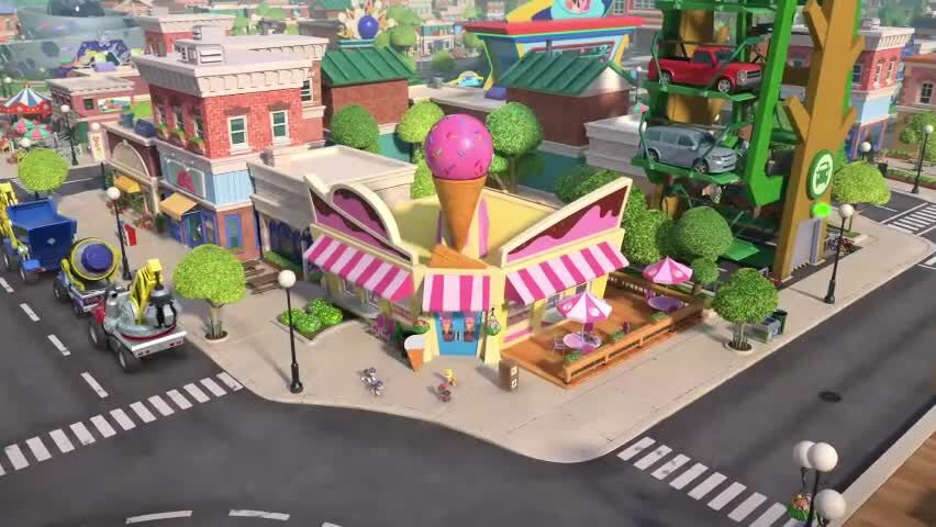 Rubble & Crew Season 3 Episode 5 The Crew Builds a Giant Skate Track ...